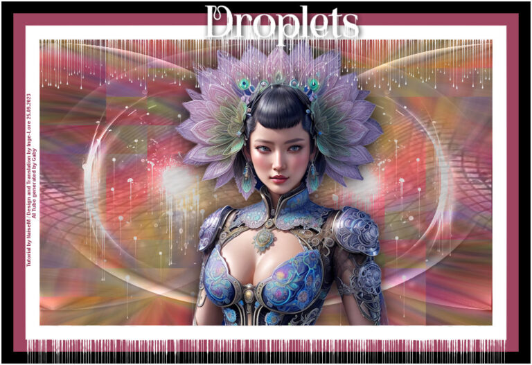 NaiseM – Droplets – Inge-Lore's Tutoriale