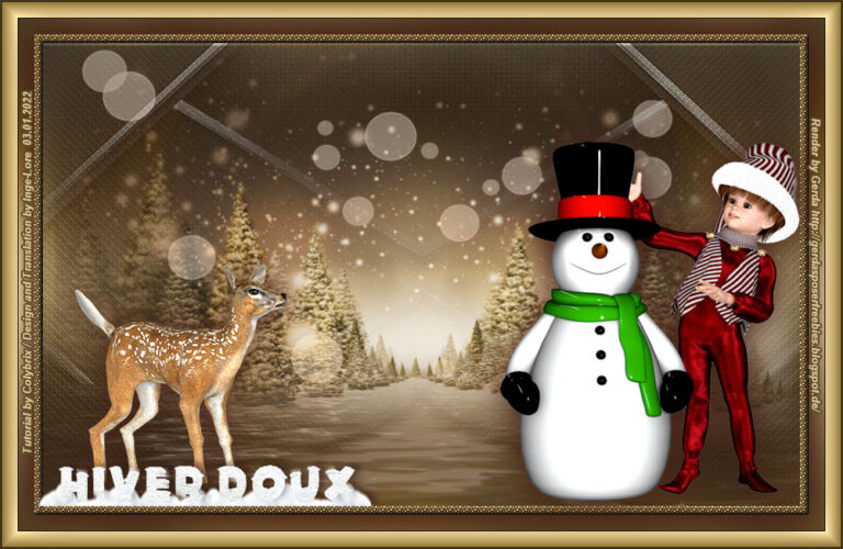 Colybrix – Hiver Doux – Inge-Lore's Tutoriale