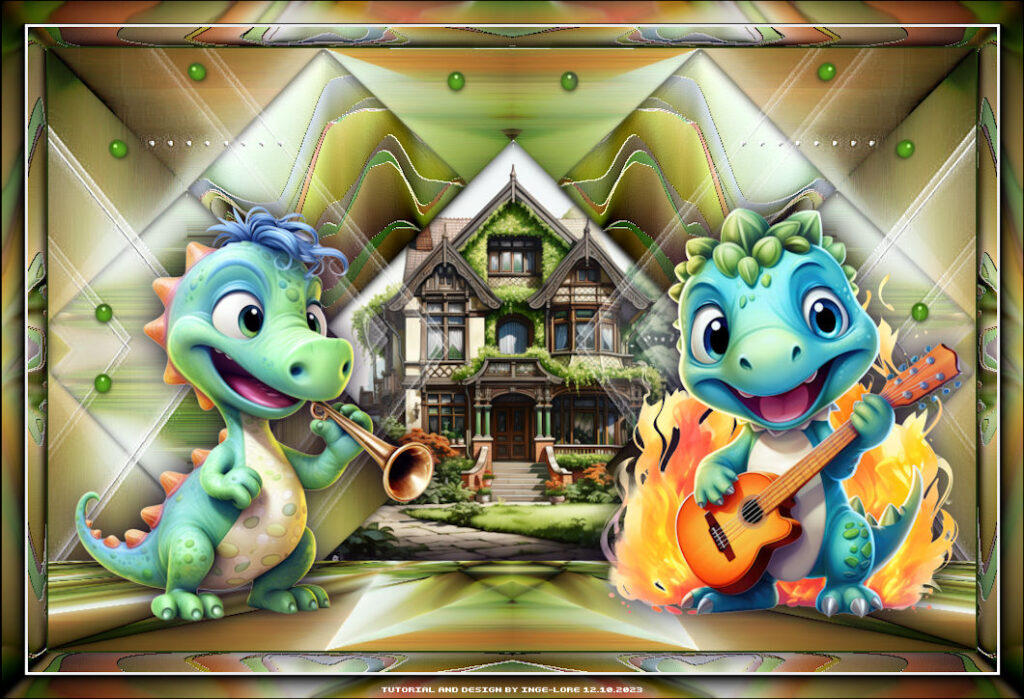 My little Dino – Inge-Lore's Tutoriale