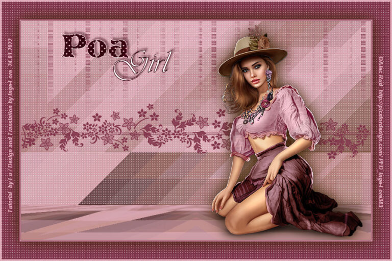 Lu – Poa Girl – Inge-Lore's Tutoriale