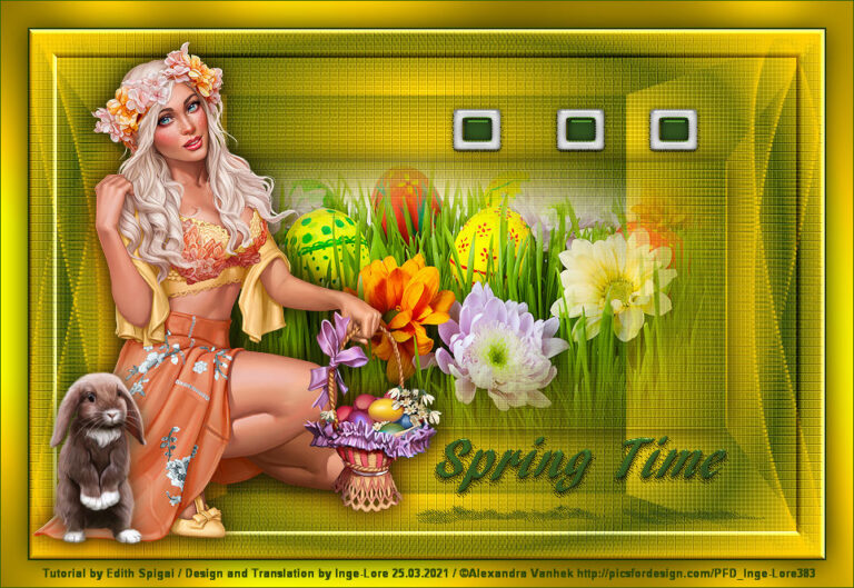 Edith – Spring Time – Inge-Lore's Tutoriale