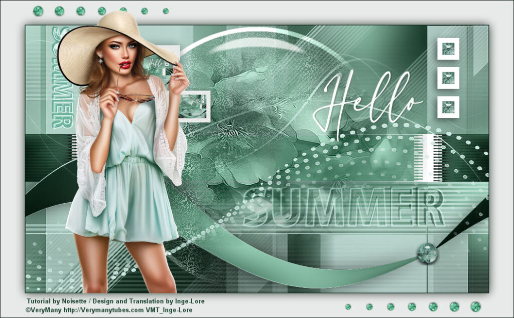 Noisette – Summer – Inge-Lore's Tutoriale