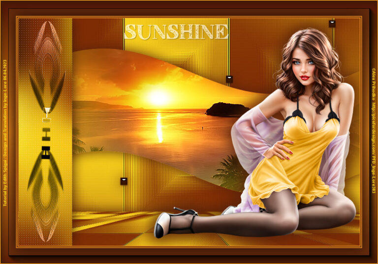 Edith – Sunshine – Inge-Lore's Tutoriale