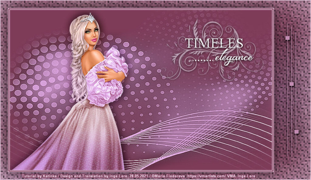 Katinka – Timeles elegance – Inge-Lore's Tutoriale
