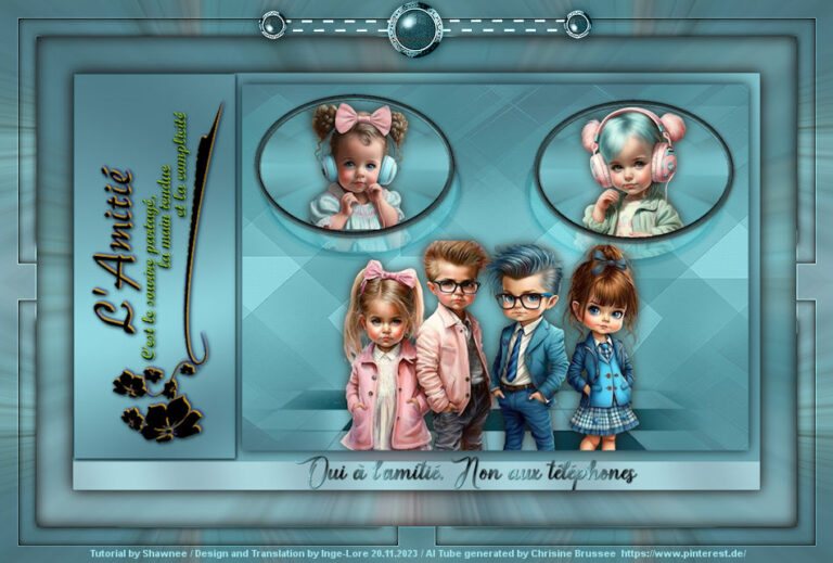 Shawnee – Amitie – Inge-Lore's Tutoriale