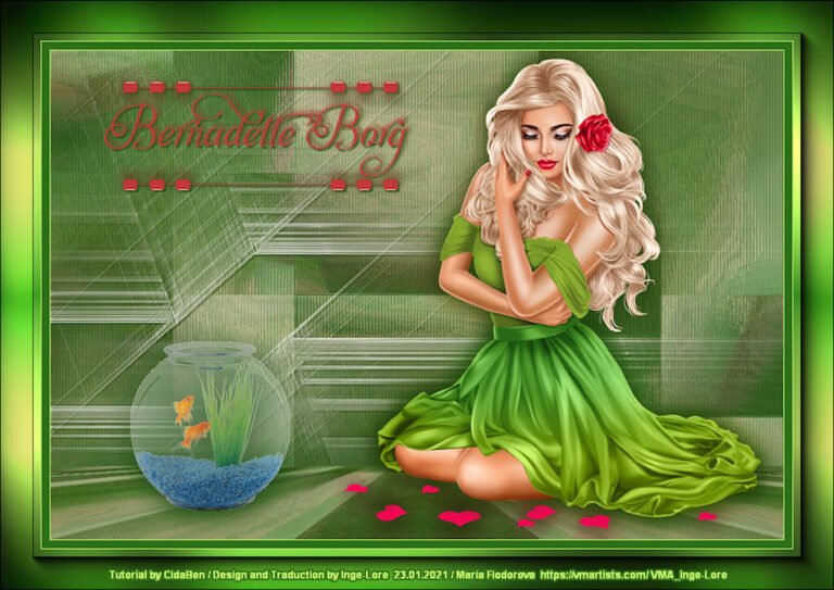 CidaBen – Bernadette Borg – Inge-Lore's Tutoriale