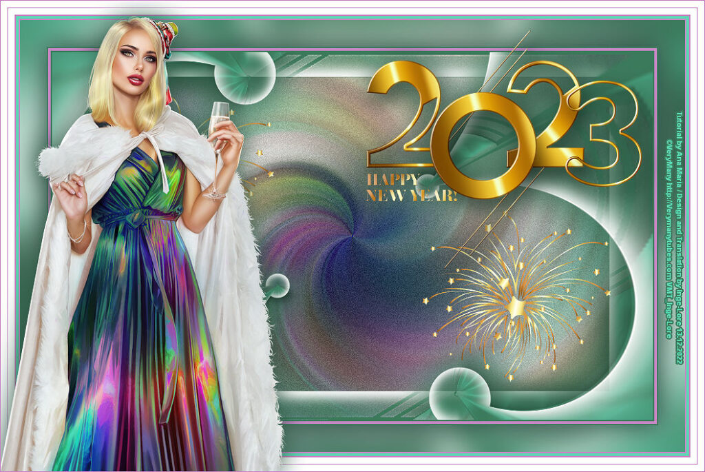Ana Maria – Happy New Year – Inge-Lore's Tutoriale