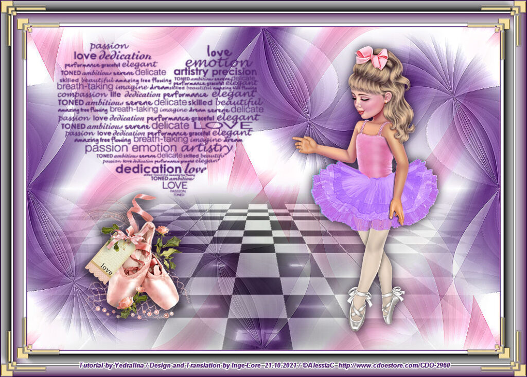 Yedralina – La Danza es – Inge-Lore's Tutoriale