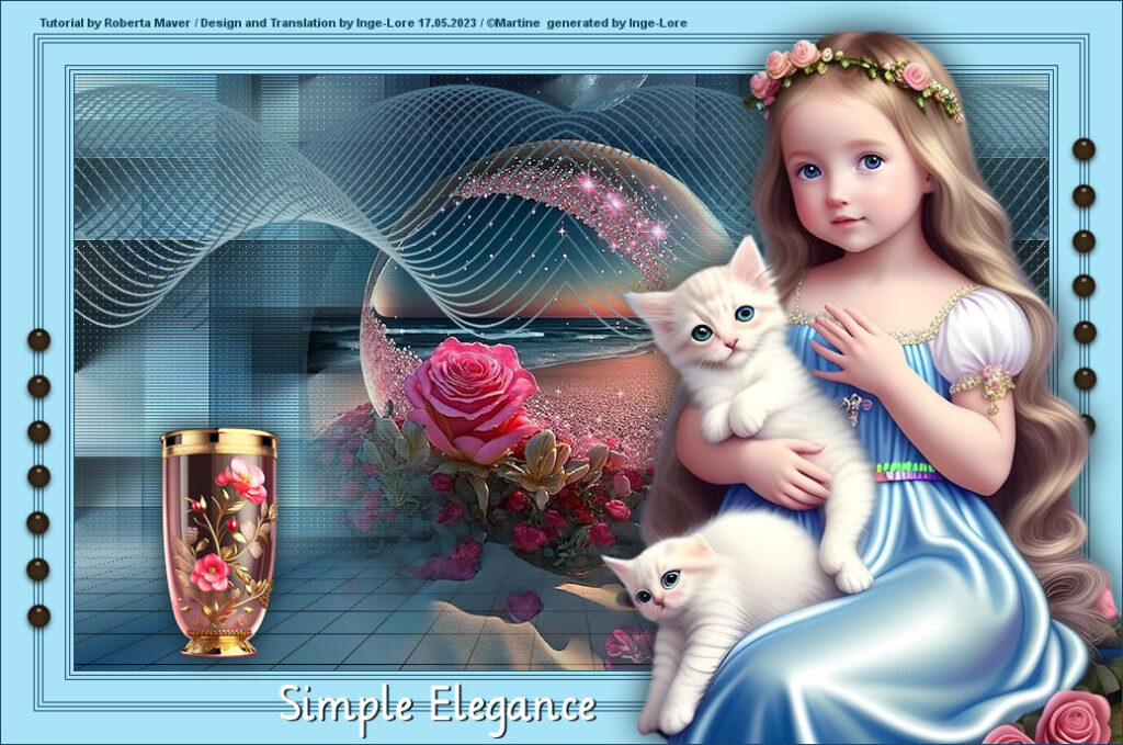 Roberta – Simple-Elegance – Inge-Lore's Tutoriale