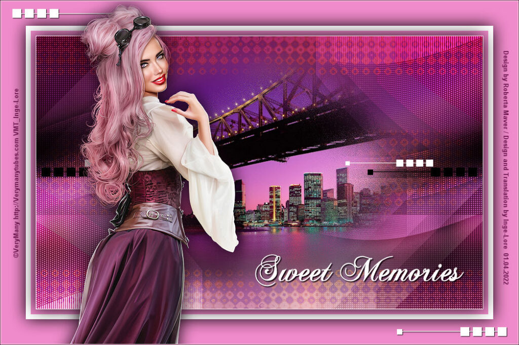 Roberta – Sweet Memories – Inge-Lore's Tutoriale