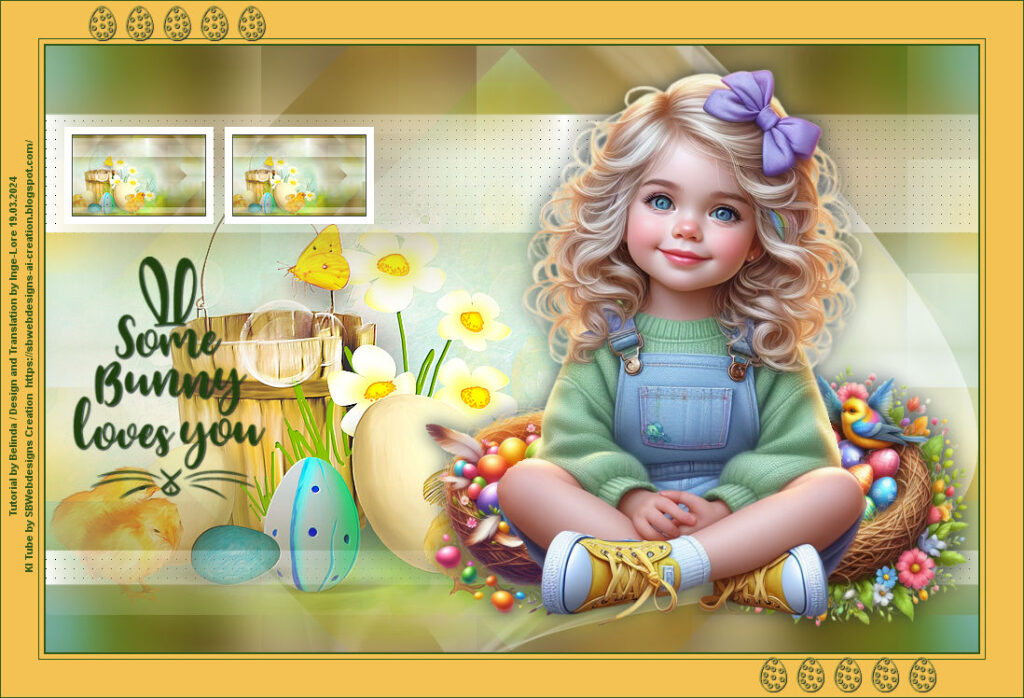 Belinda – Some Bunny Loves You – Inge-Lore's Tutoriale