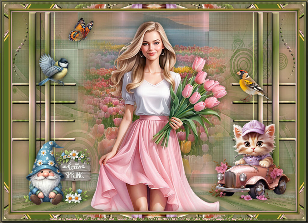 Barbara – Beauté du Printemps – Inge-Lore's Tutoriale