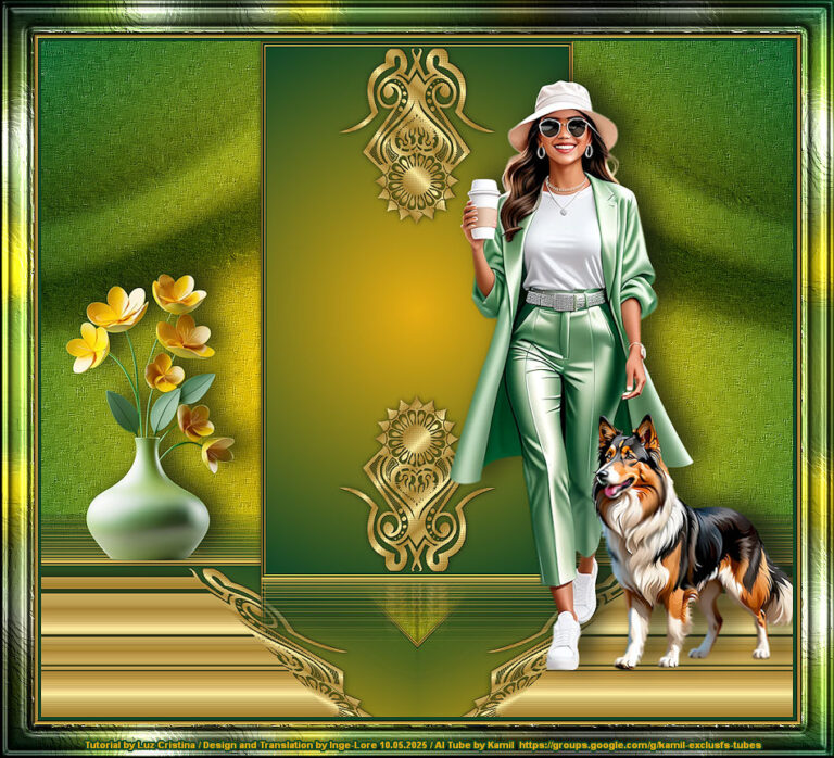 Luz Cristina – Dorado – Inge-Lore's Tutoriale